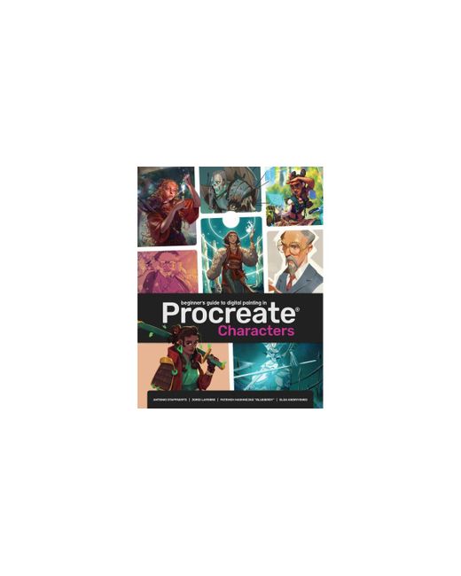 Barnes & Noble Beginners Guide To Procreate Characters How to create characters on an iPad by ...